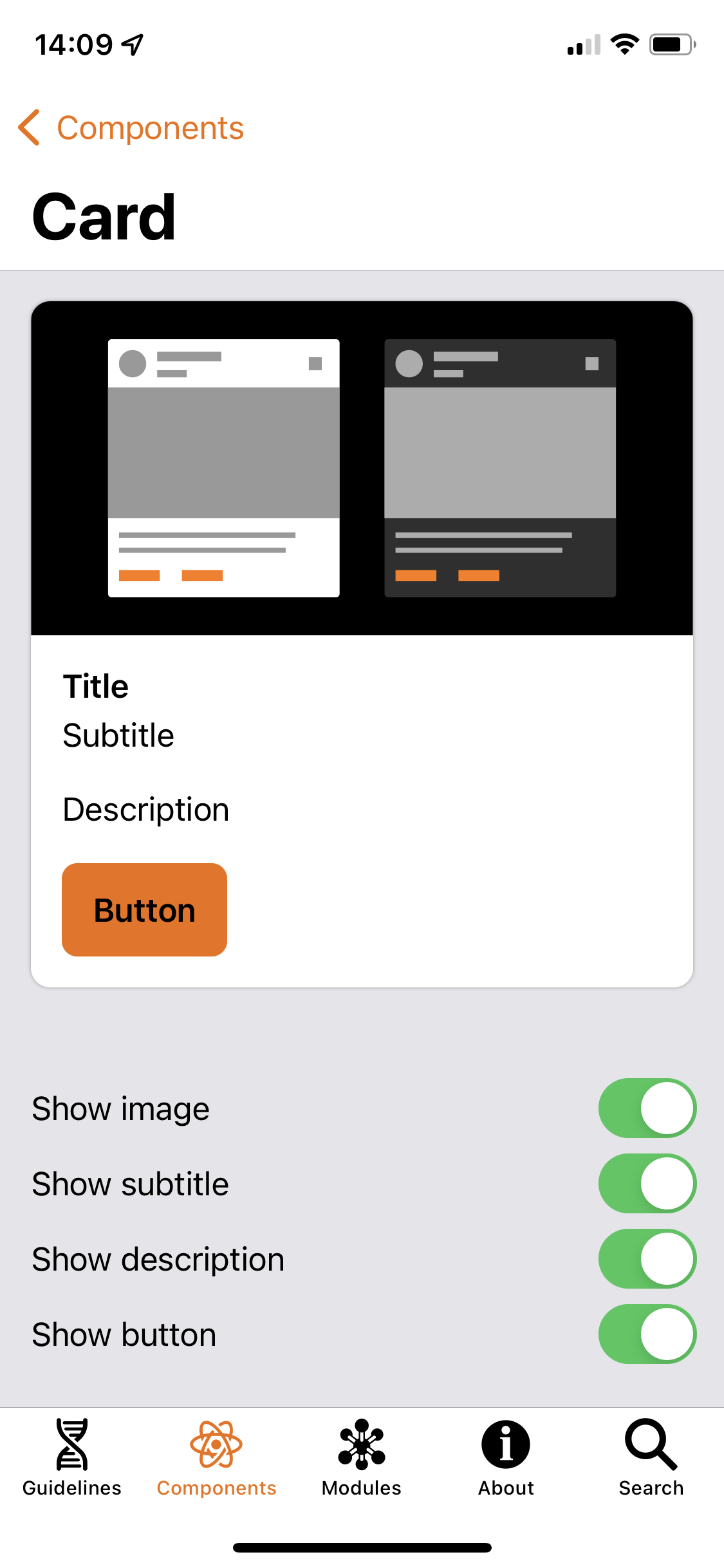 [Bug]: Components > Card - small cards · Issue #96 · Orange-OpenSource/ods-ios · GitHub