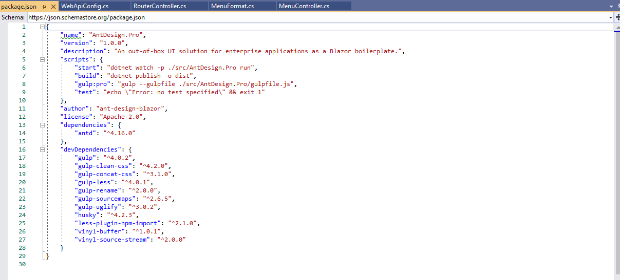 unable to add imports using statement in Basic Layout razor Page ...