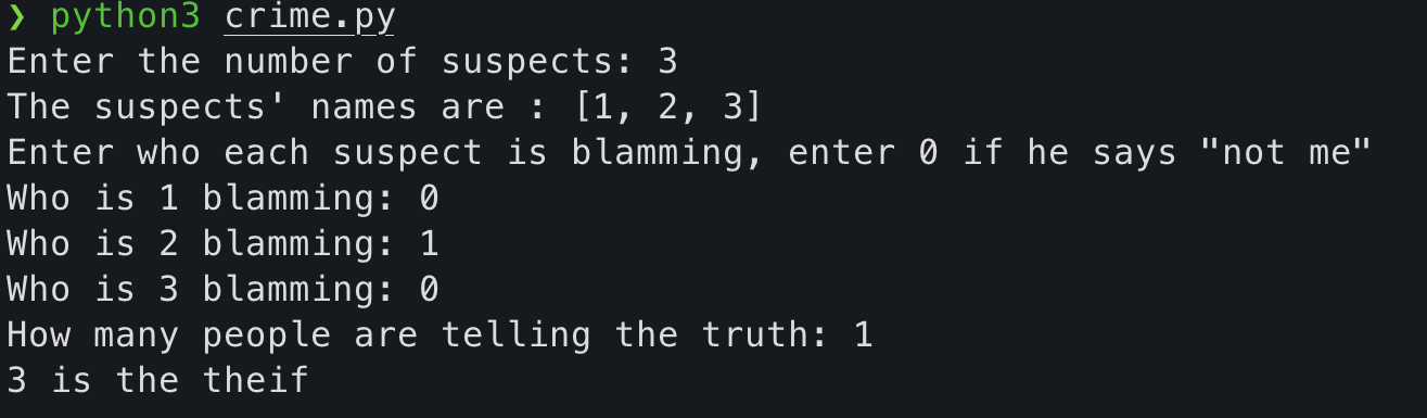 GitHub - swetha6116/Crime-solver: To solve a crime scenario using graph ...