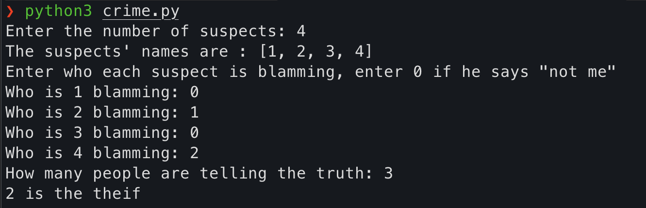 GitHub - swetha6116/Crime-solver: To solve a crime scenario using graph ...