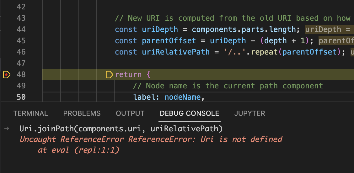 How can I use `vcode` types from the debug console? · microsoft vscode-discussions · Discussion ...