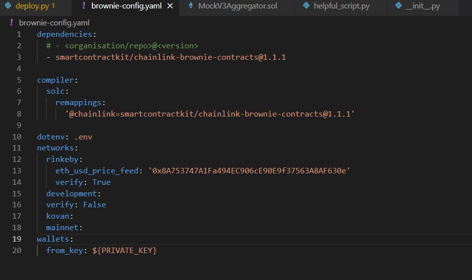 Brownie_Fund_Me · Issue #364 · smartcontractkit/full-blockchain-solidity-course-py · GitHub