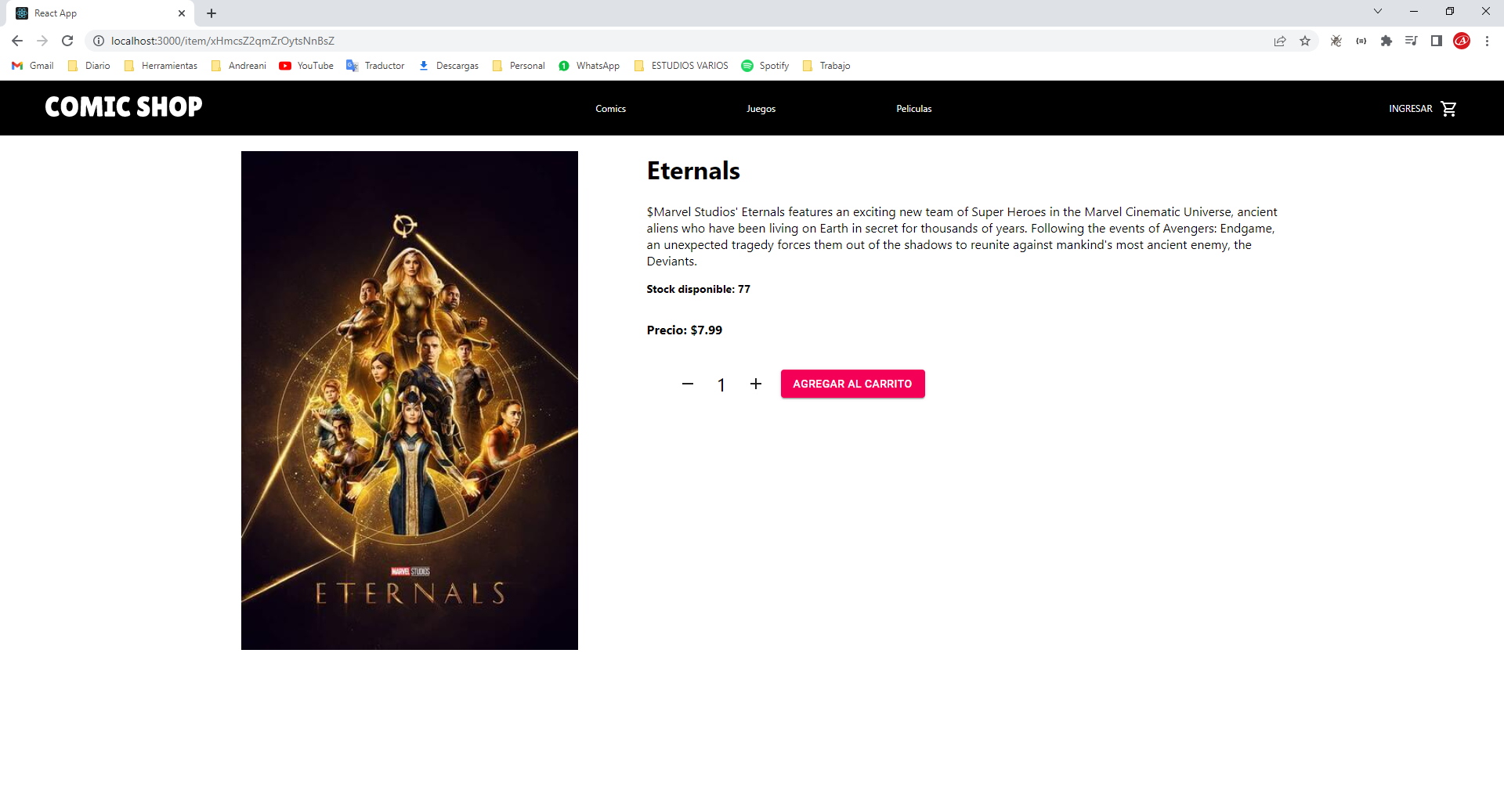 GitHub - Estebanliss/ProyectoReact: Ecommerce de Producto - Proyecto final de curso React en ...