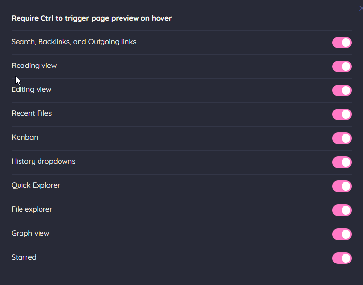 [Feature Request] key modifier to activate the popup in the editor when only using the keyboard ...