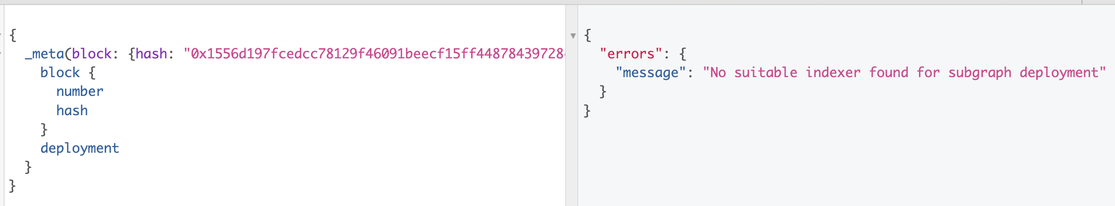 Unexpected behavior of filtering subgraphs by block hash · Issue #3510 · graphprotocol/graph ...