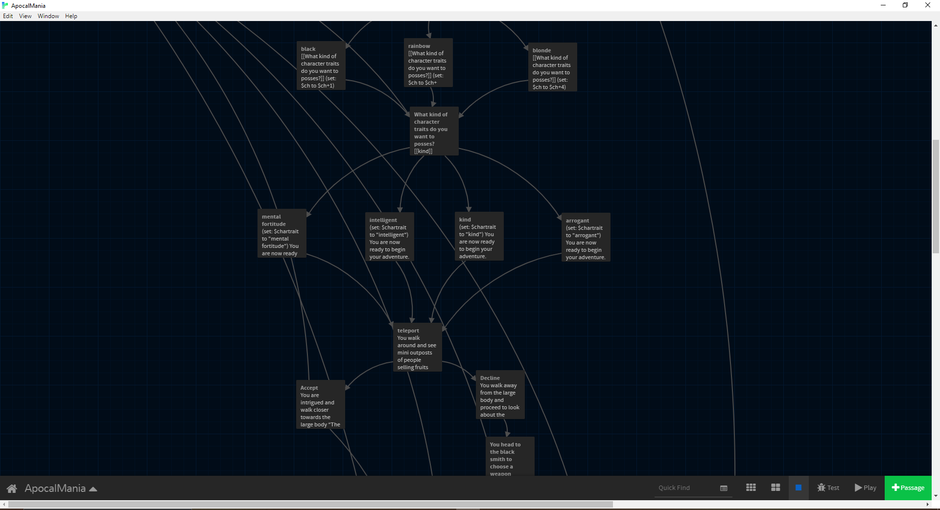 GitHub - winsor-tse/Twine-Project: Twine project created using HTML.