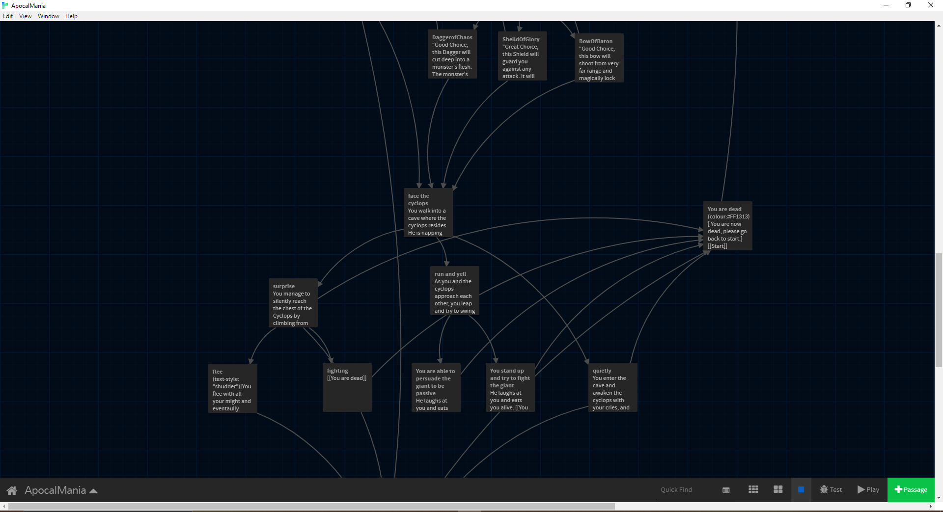 GitHub - winsor-tse/Twine-Project: Twine project created using HTML.
