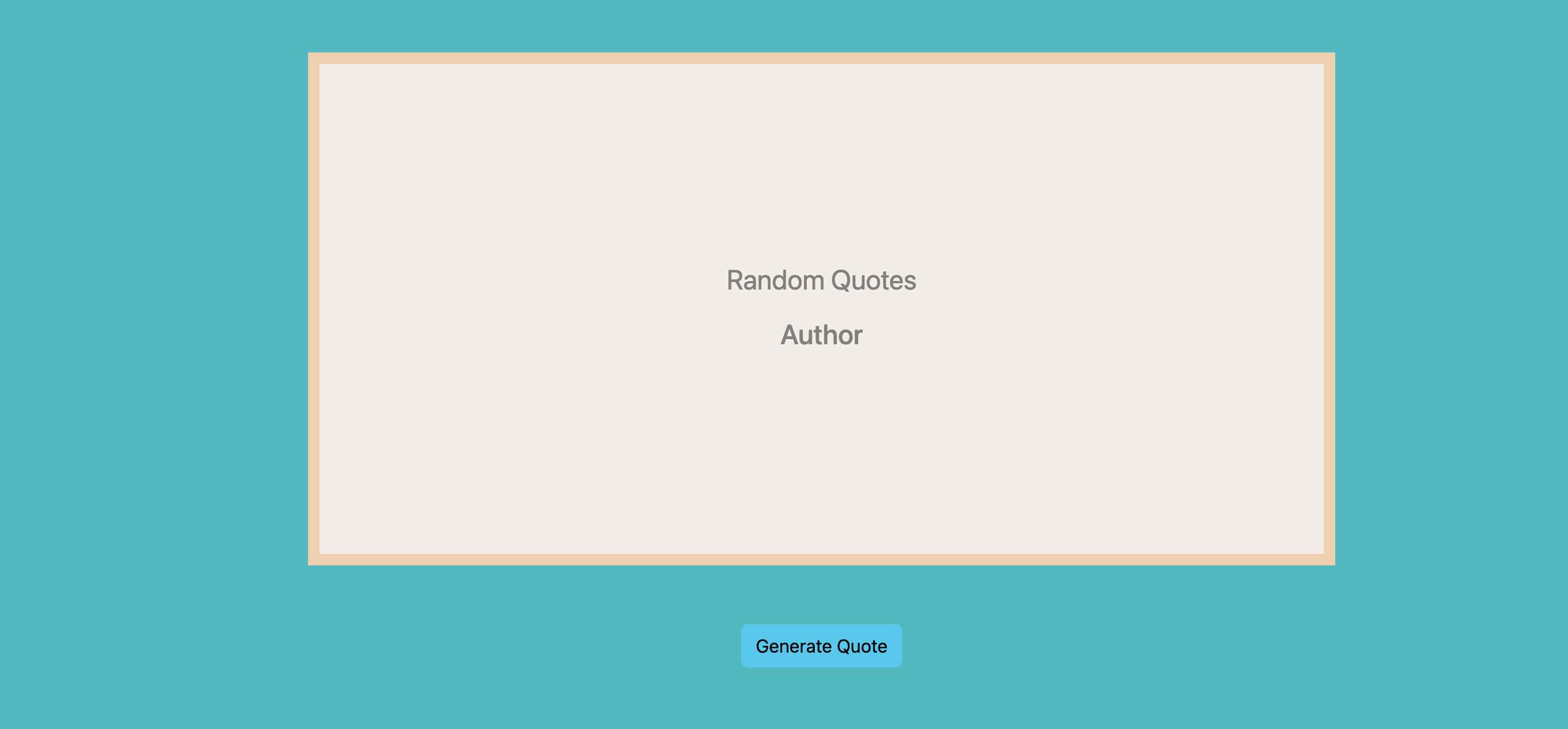 GitHub - Mladen1506/random-quote-generator