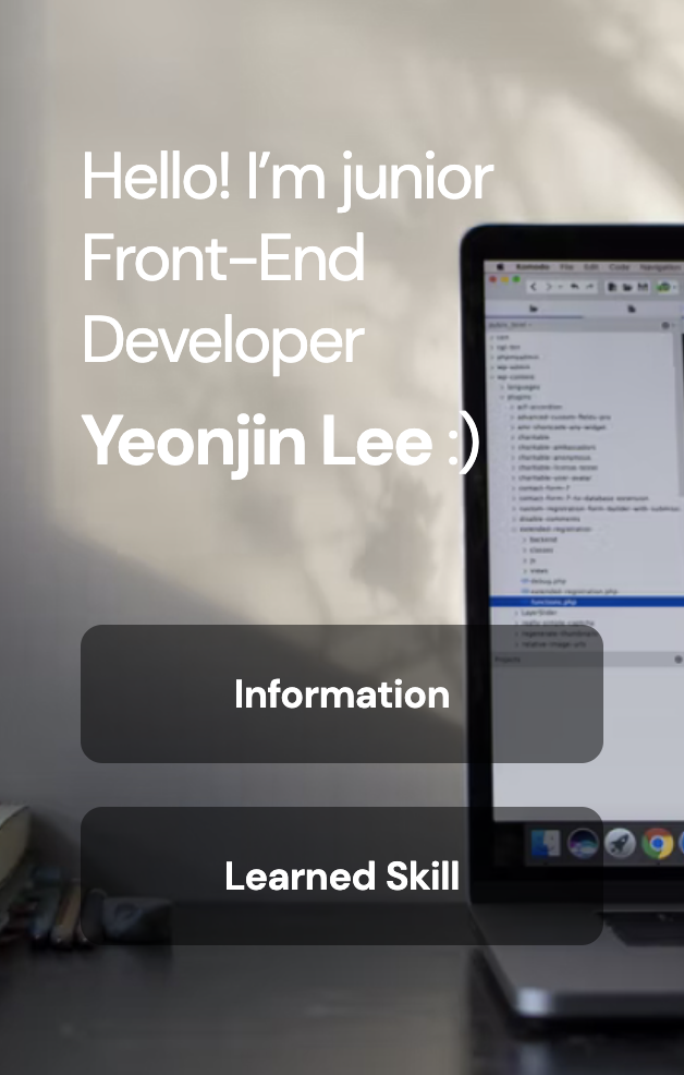 GitHub - thisisyjin/IntroduceMe: 📖 HTML / CSS (BootStrap + Grid System) / JavaScript
