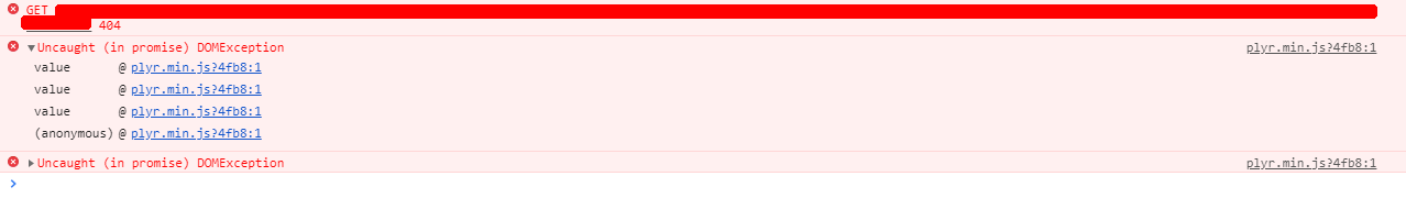 How to auto change other quality when current url has fault · Issue #1401 · sampotts/plyr · GitHub