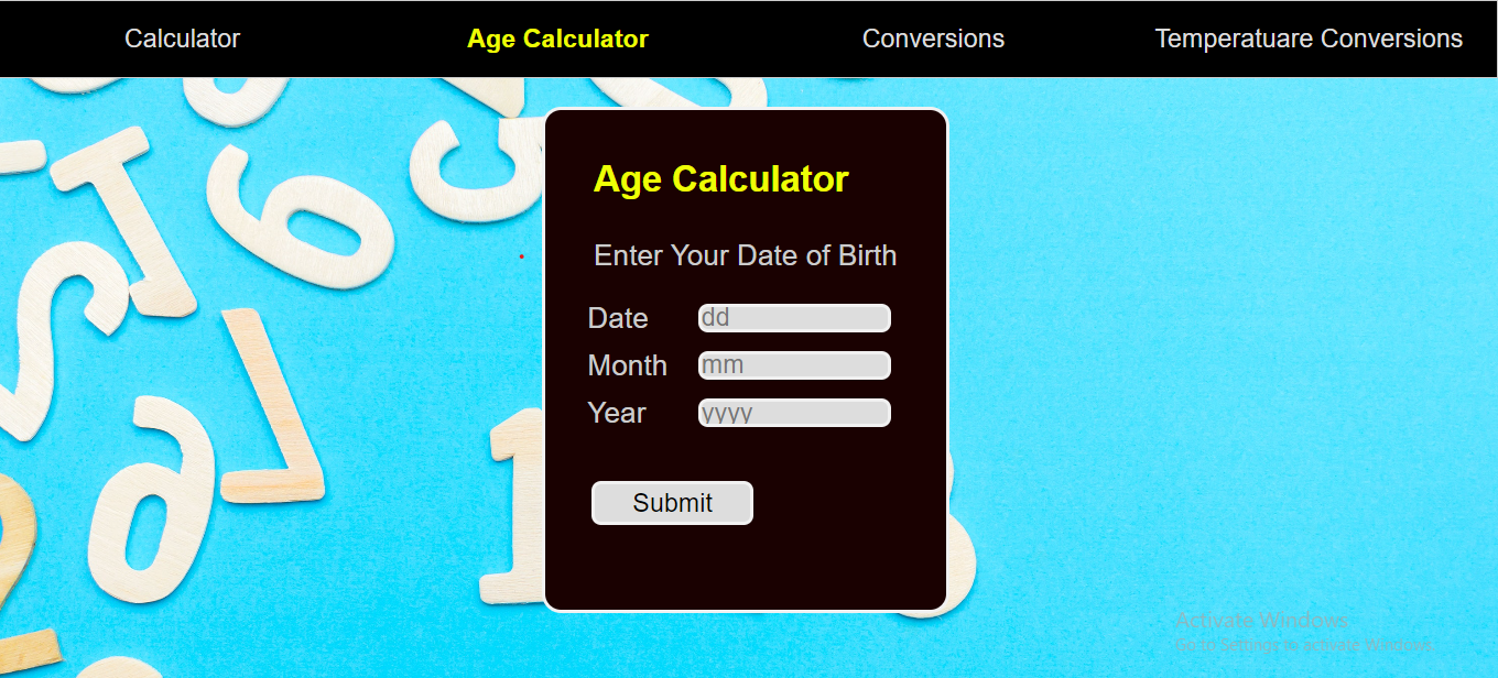 GitHub - anujadhikari09/All-In-One-Calculator: Beginner Project - Our ...