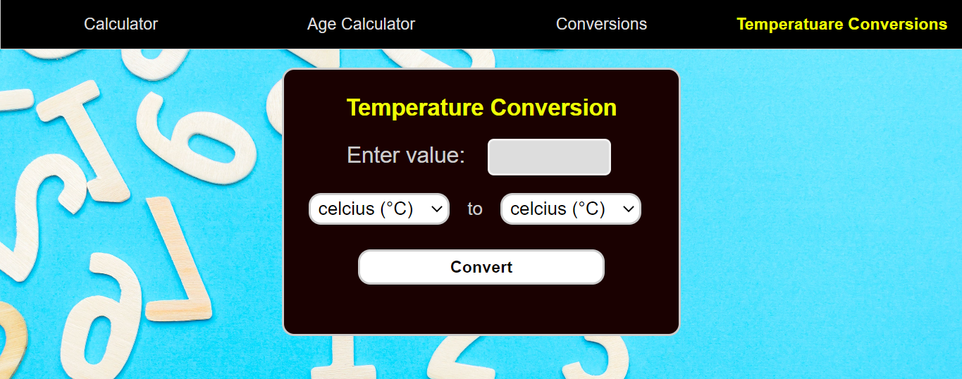 GitHub - anujadhikari09/All-In-One-Calculator: Beginner Project - Our web page offers four quick ...