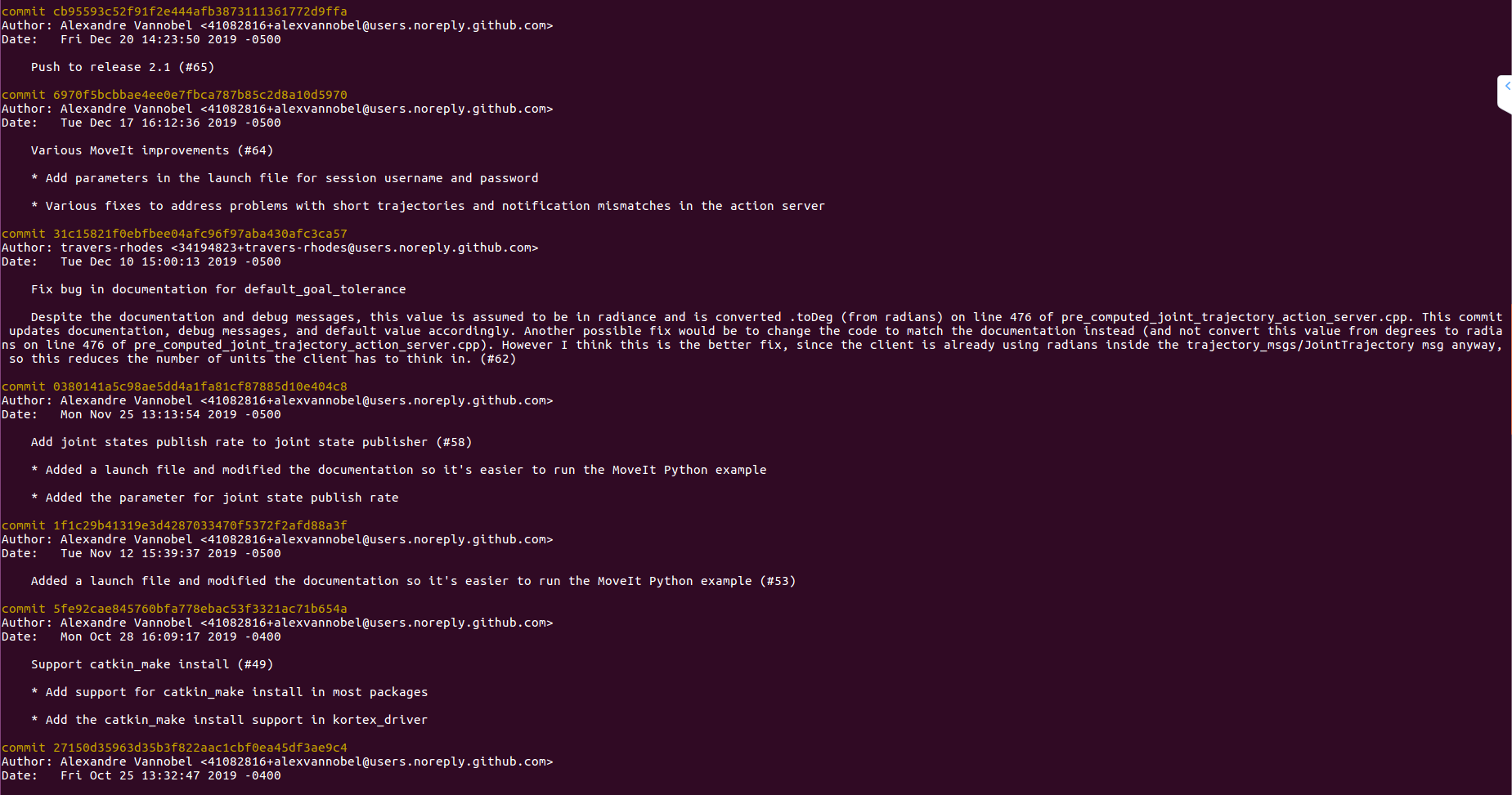 Abortedsolution Found But Controller Failed During Execution · Issue 182 · Kinovaroboticsros 