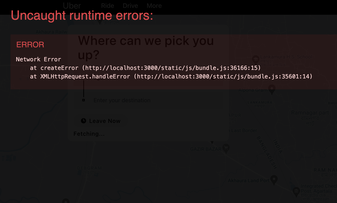 Fetching issue · Issue #1 · tech-doctor/uber-clone · GitHub