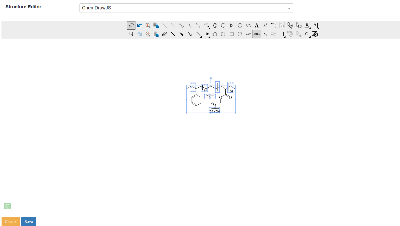 Repeating unit structures are not handled properly in Chemdraw · Issue #1035 · ComPlat/chemotion ...