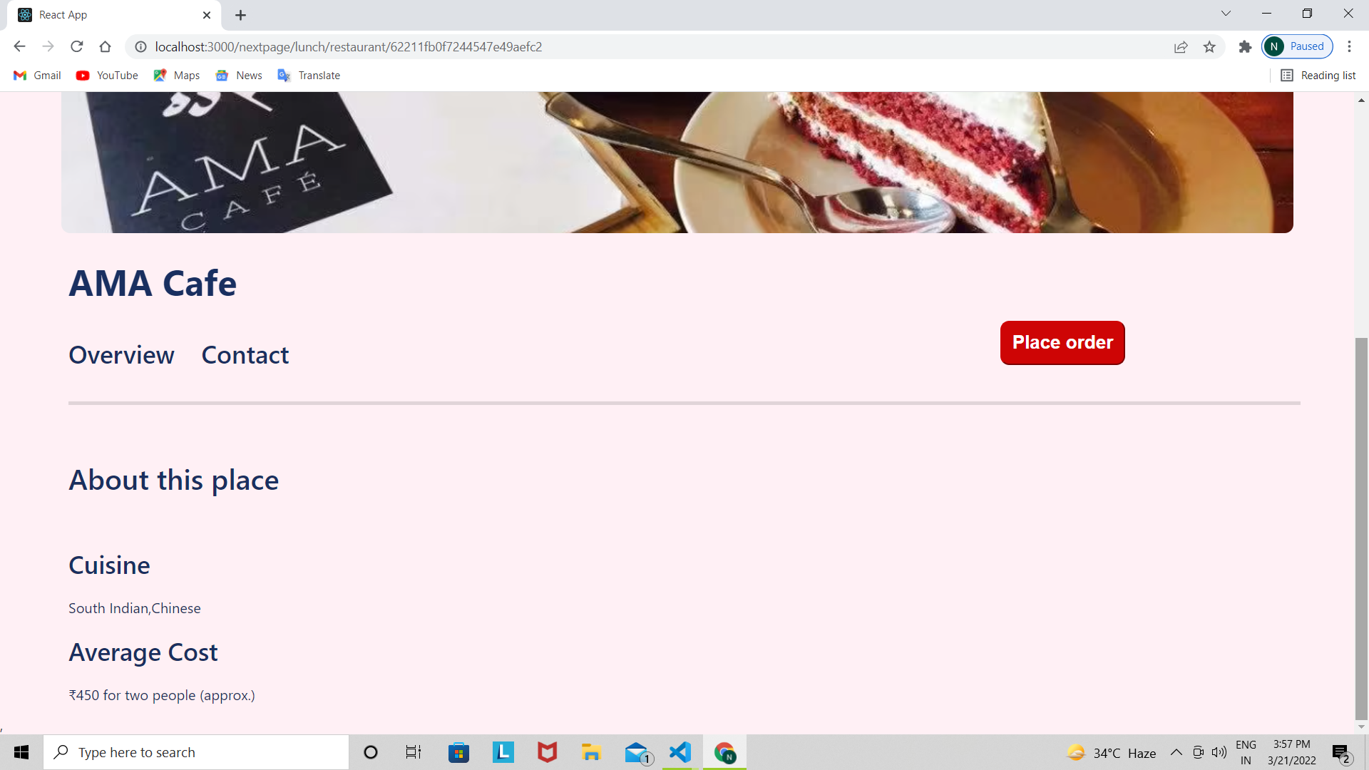 GitHub - Whizz76/Online-food-ordering-app