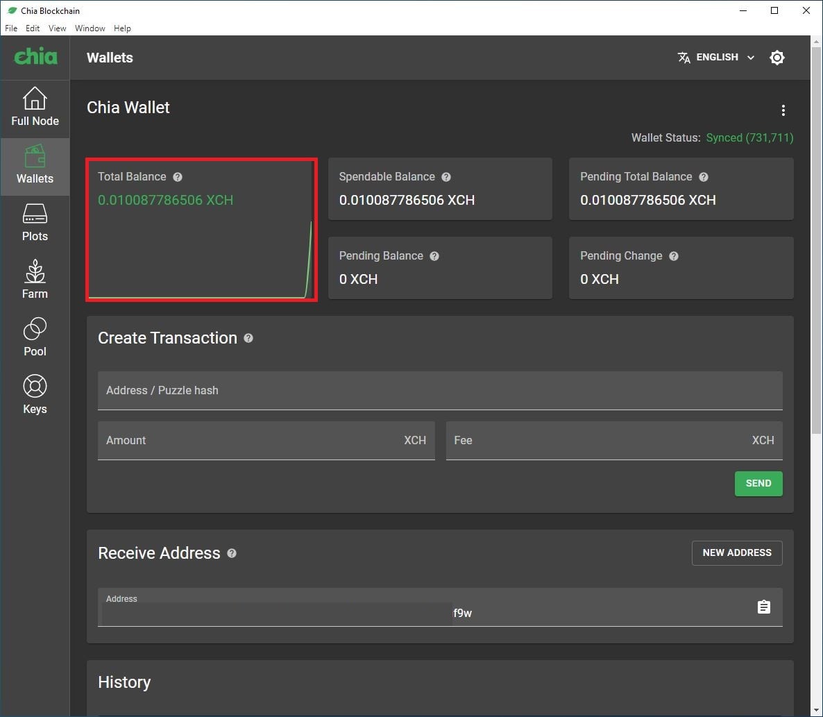 Why Coin in Chia wallet is a lost. · Chia-Network chia-blockchain ...
