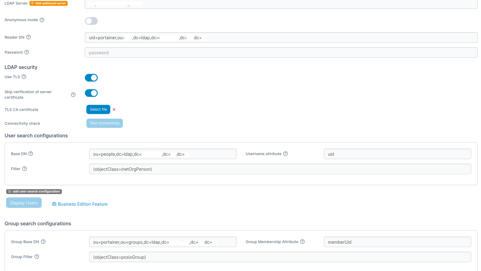 [openldap] connect LDAP to teams and groups · Issue #7858 · portainer/portainer · GitHub