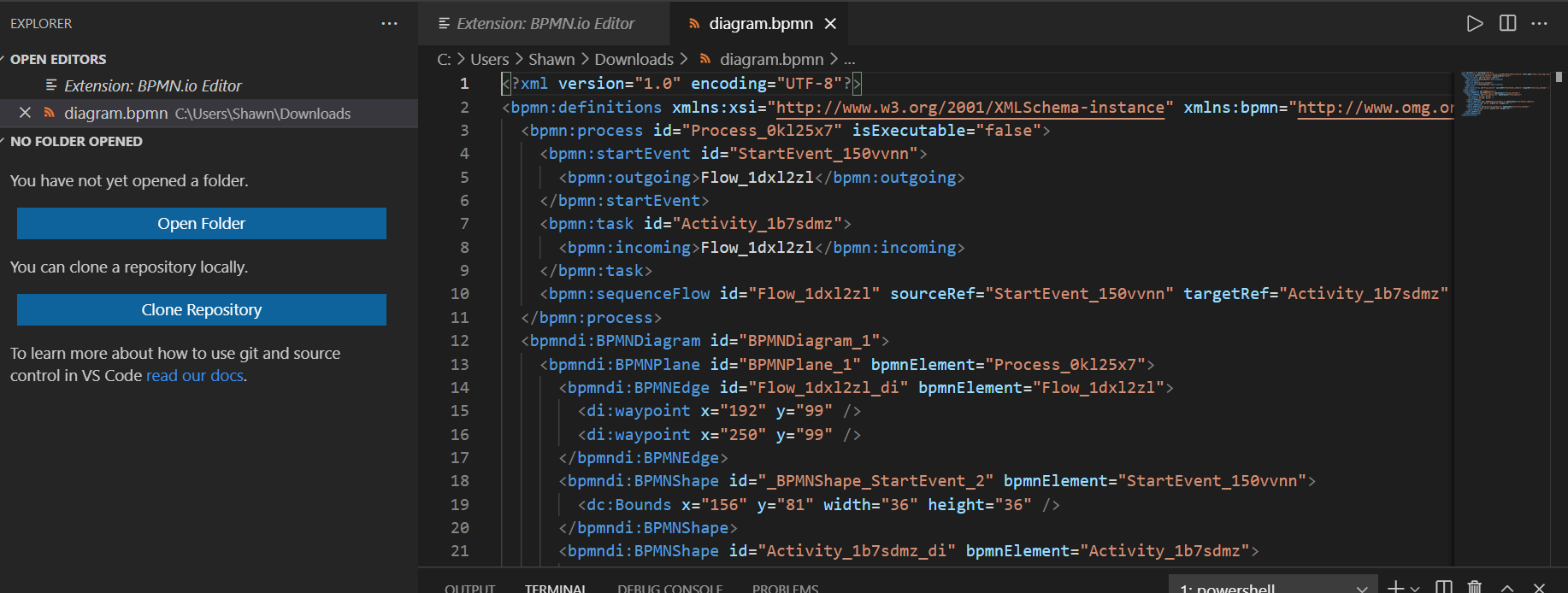 Installing on Windows 10 VS Code not wokring · Issue #96 · bpmn-io/vs-code-bpmn-io · GitHub