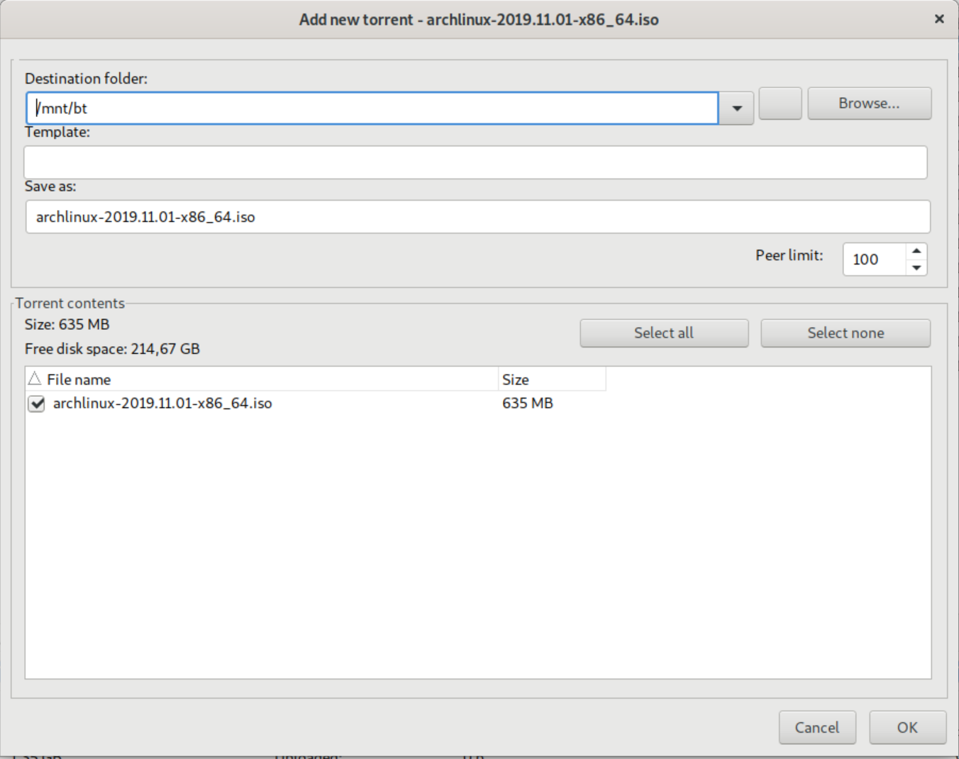 What happened to the possibility to add a torrent in stopped condition ...