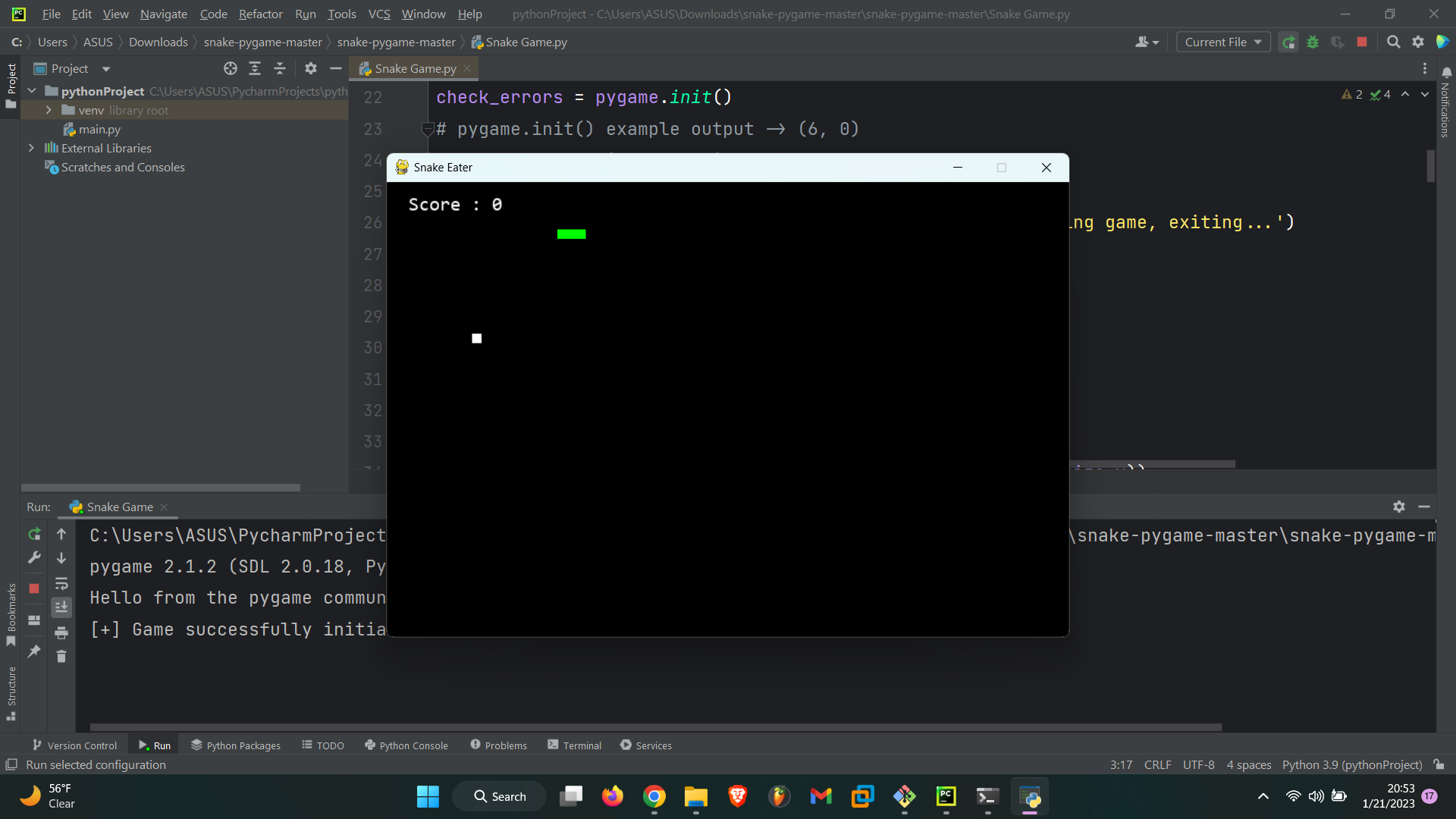 GitHub - jaspreet-infosec/snake-eater