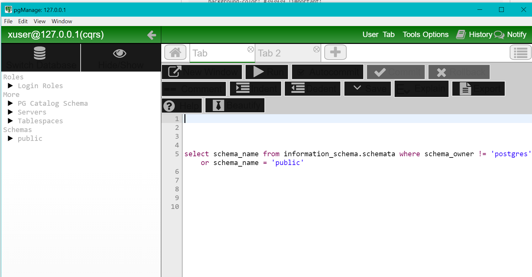 Proposed Feature: Dark Theme? · Issue #52 · pgManage/pgManage · GitHub