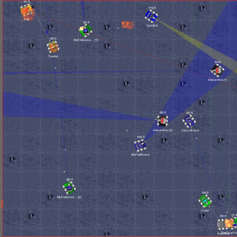 GitHub - JanLehner/LA-1550: Taktik eines Junior Robocode, welcher mit ...