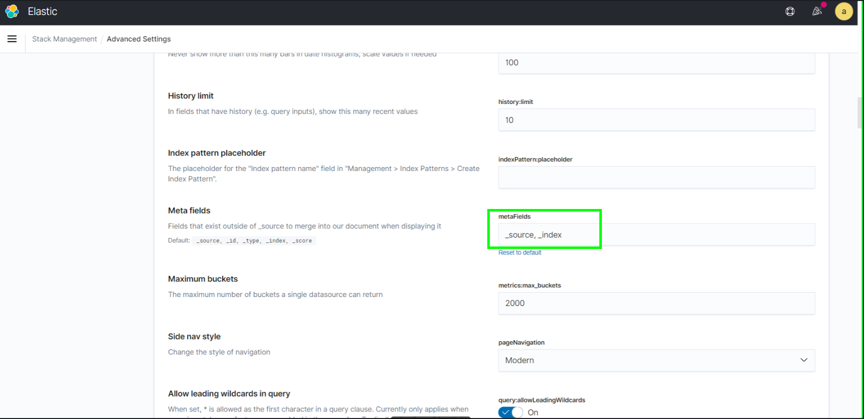 Broken format in Discover due to checks.metaFields setting · Issue ...