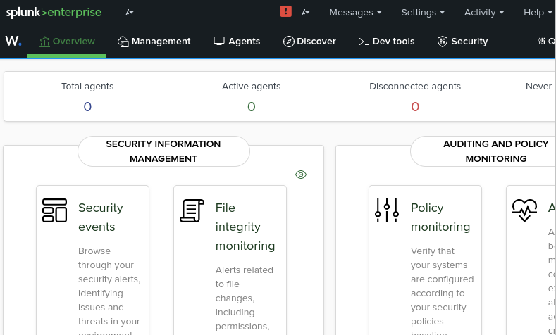 Release 4.3.0 - Manual tests - Splunk installation · Issue #13240 ...