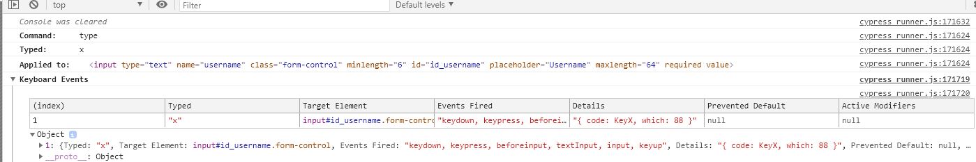 Cypress does not type in all the letters before moving on · Issue #17783 · cypress-io/cypress ...