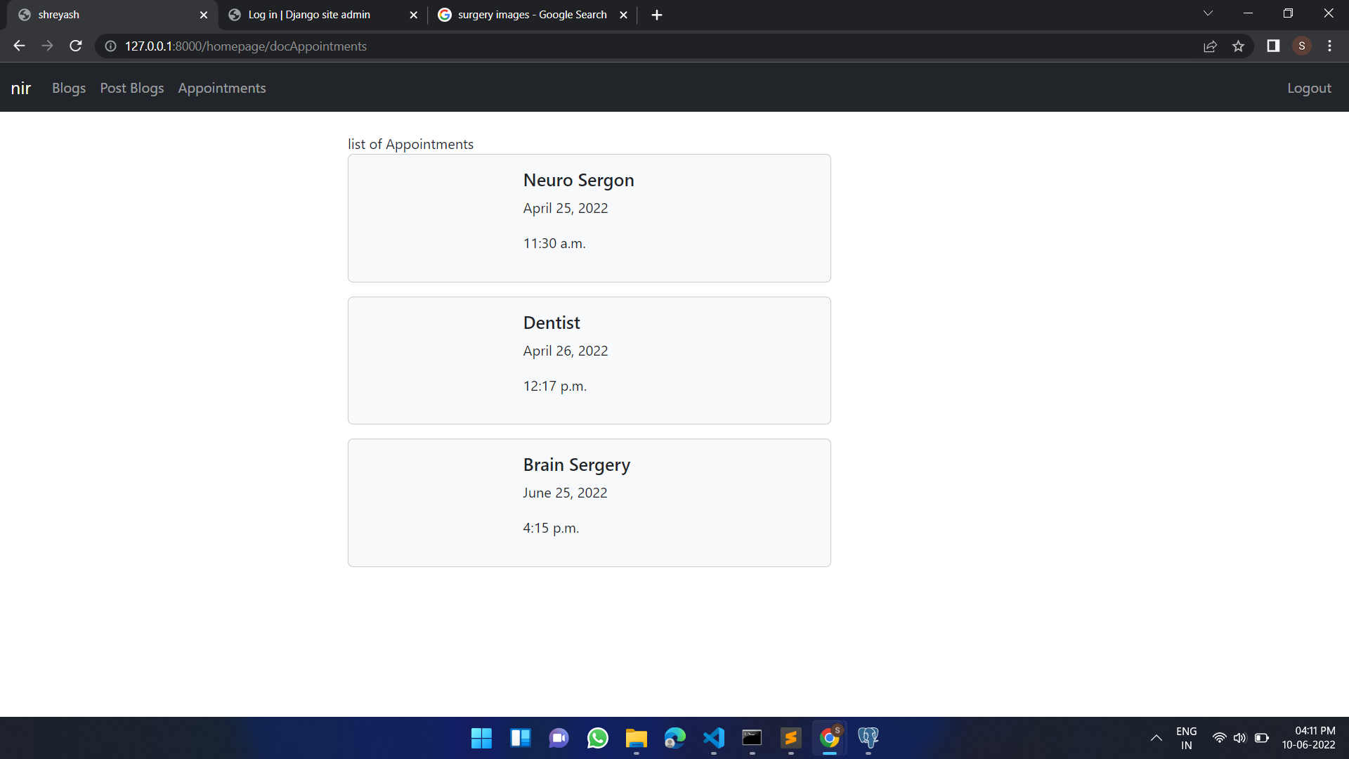 GitHub - Shree011/appointment_system: college mini project developed in ...