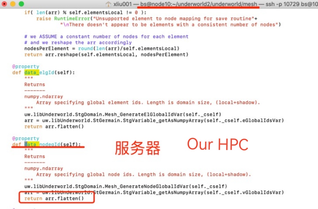 Shape mismatch · Issue #575 · underworldcode/underworld2 · GitHub
