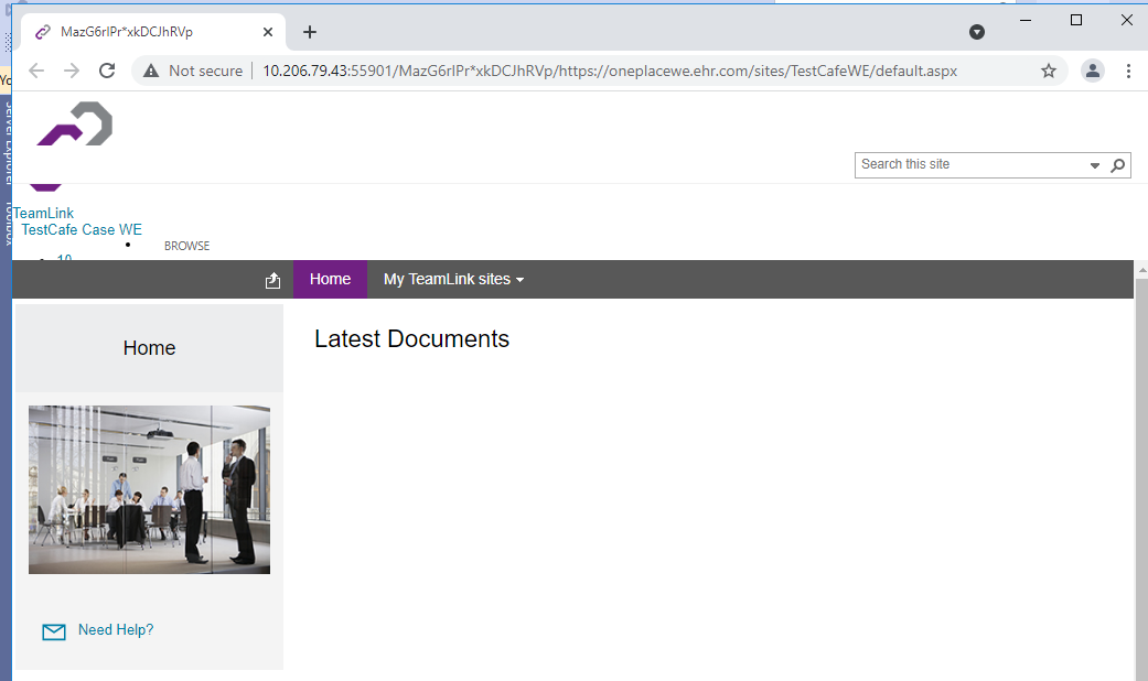 Web Application Not Loading As Expected With Testcafe V14 But Works