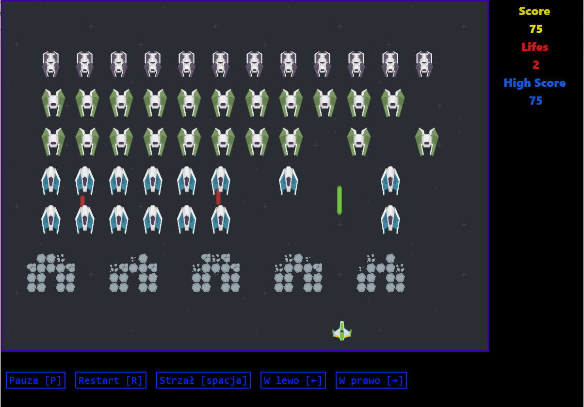 GitHub - Gombek7/KCK-Invaders: Projekty 1 i 2 na przedmiot komunikacja człowiek komputer.