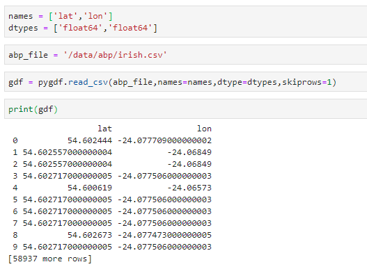cuDF printing mismatches formatting precision of Pandas DF printing · Issue #406 · rapidsai/cudf ...