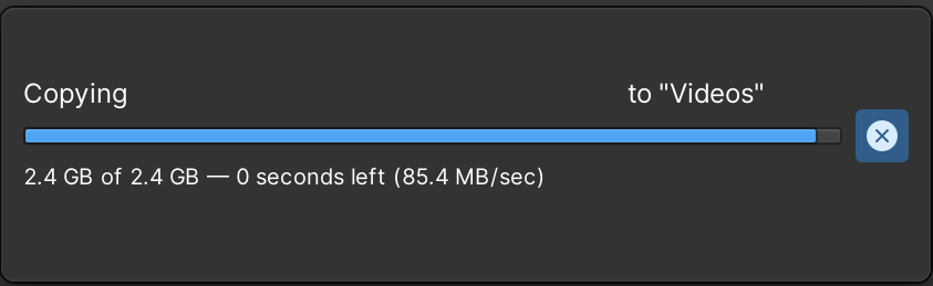 SMB/CIFS file transfers are significantly slower than using Windows ...