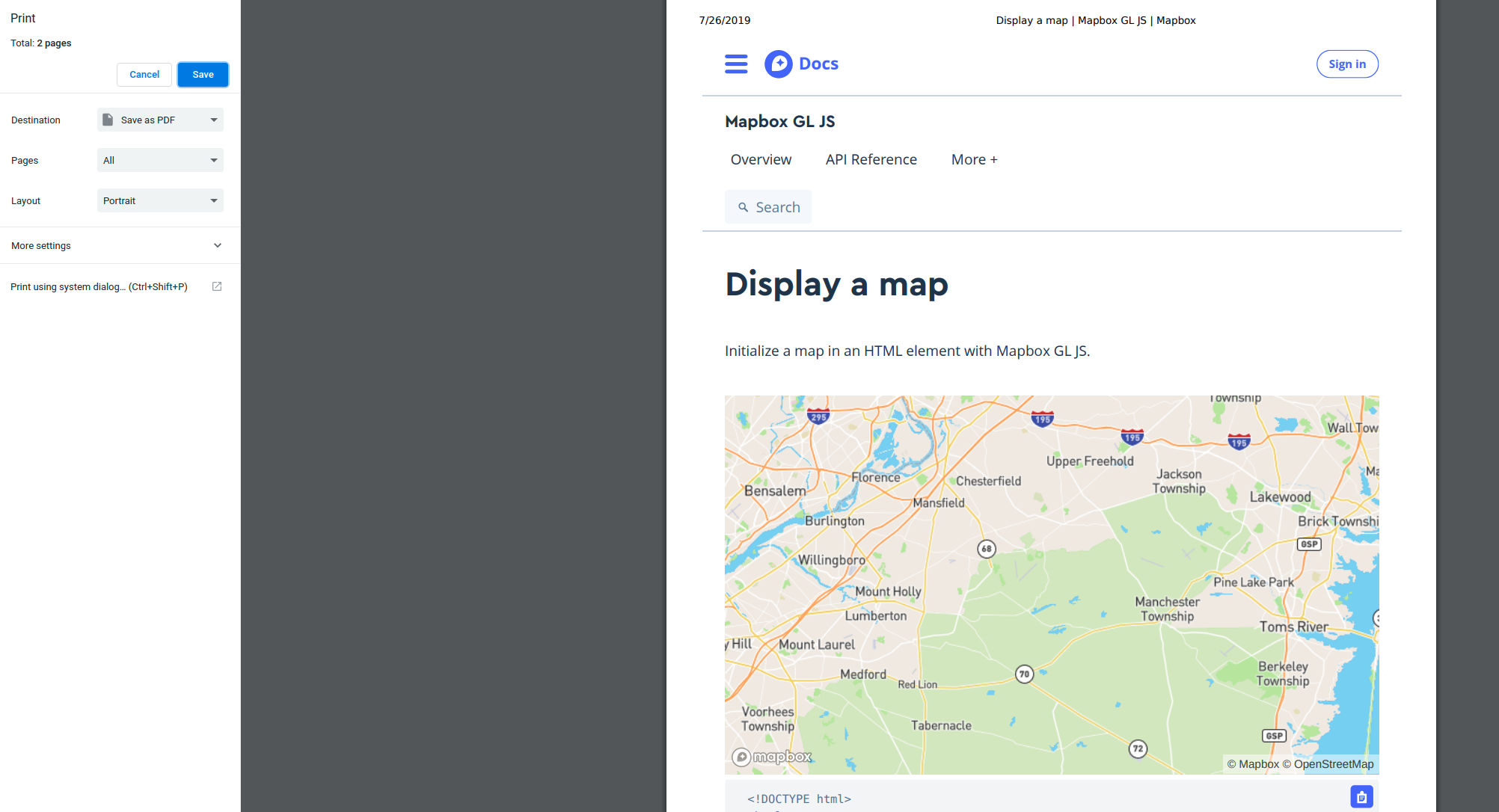 Map can't be printed on Firefox · Issue #8561 · mapbox/mapbox-gl-js · GitHub