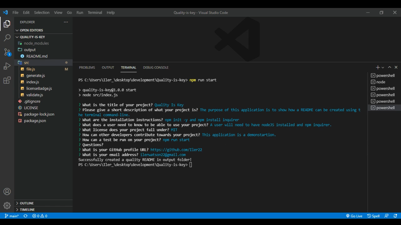 GitHub - Iler22/Quality-is-key