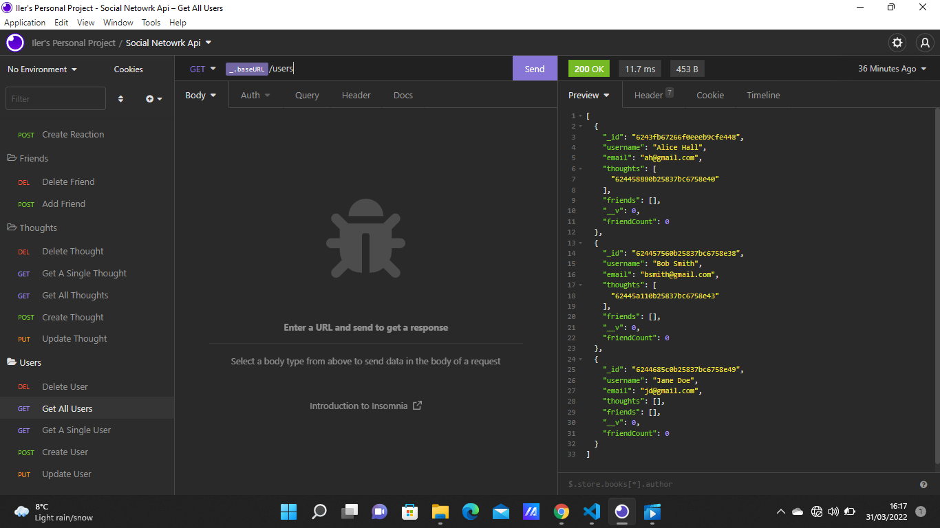 GitHub - Iler22/Social-Network-API