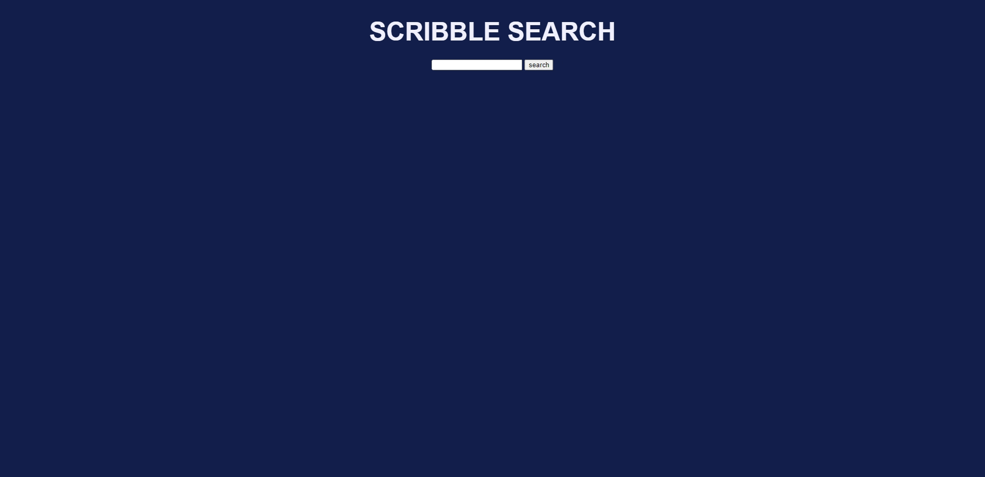 GitHub - hrgus/ScribbleSearch