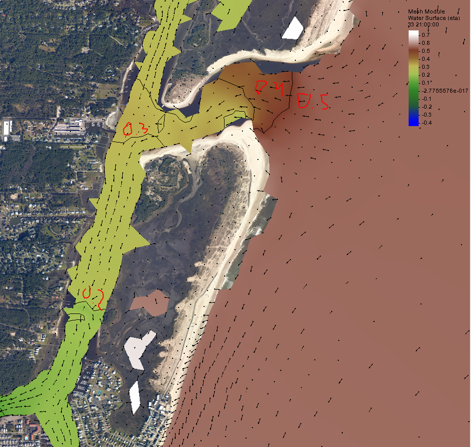 Run Nov2021 simulations on NCrev2.0 and NCrev2.1 · Issue #17 · NCSU-CHAZ/Sunny-Day-Flooding · GitHub