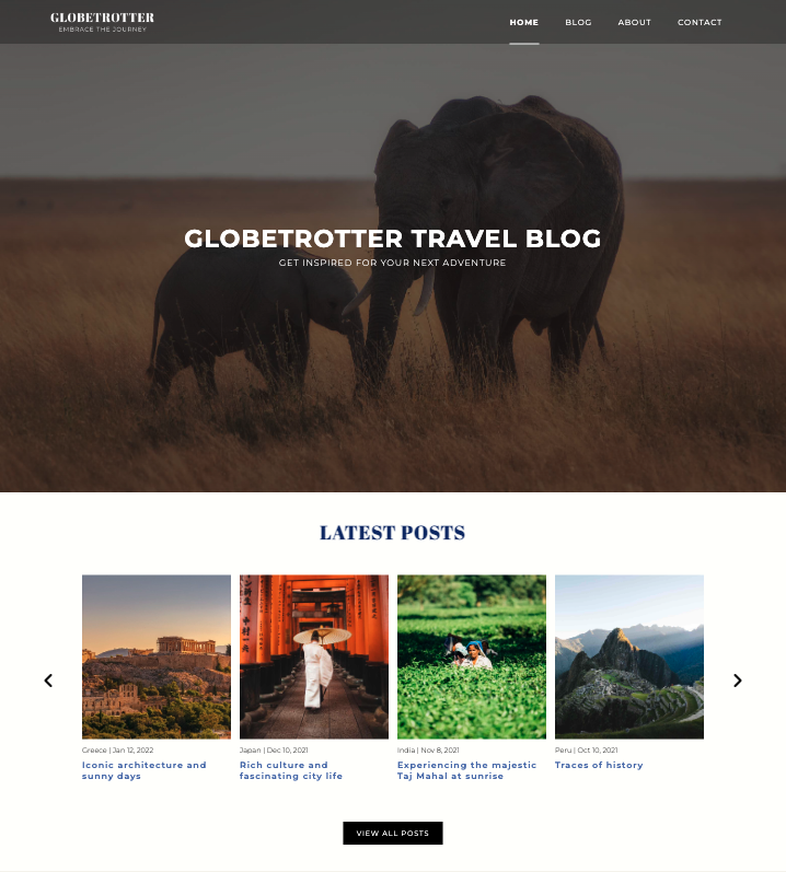 GitHub - May-Tove/project-exam-1: Project Exam from my first year at Noroff. Travel Blog created ...