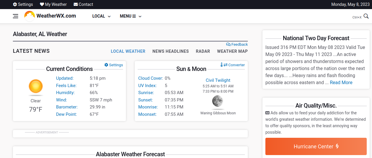 weatherwx.com: ad placeholder · Issue #17999 · uBlockOrigin/uAssets · GitHub