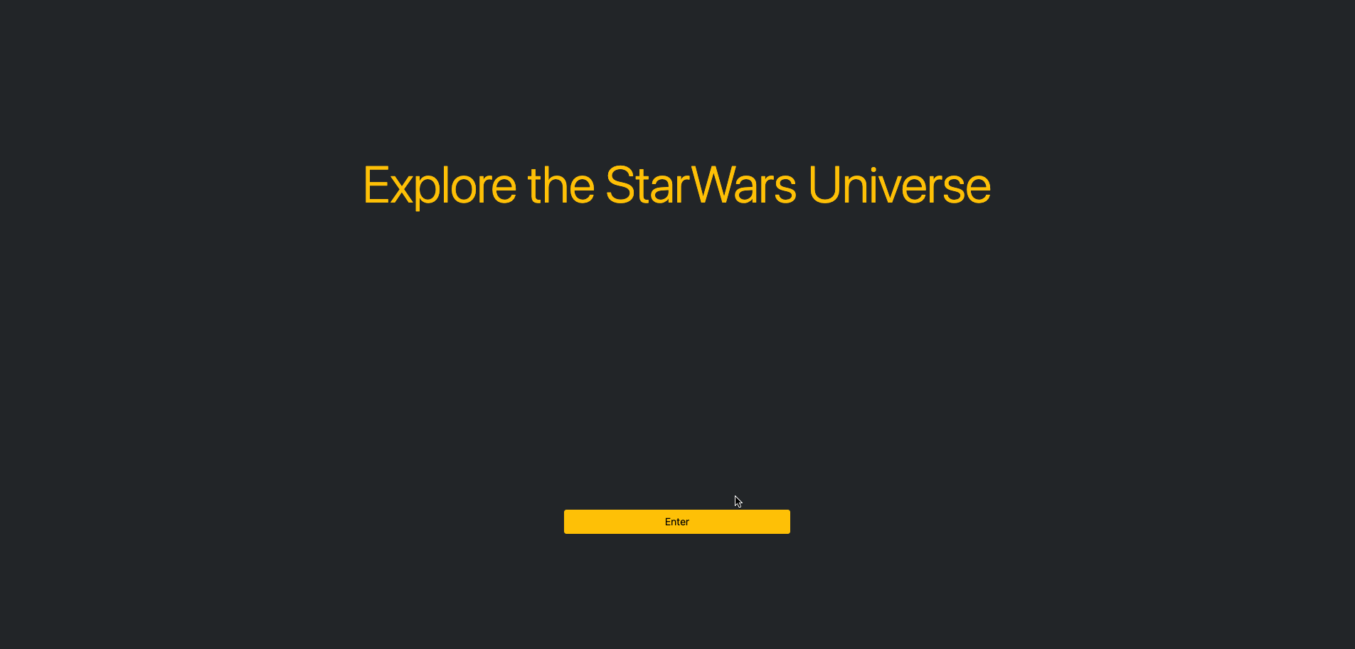 Github Coryzauss Starwars Front End React App To Interface With Swapi