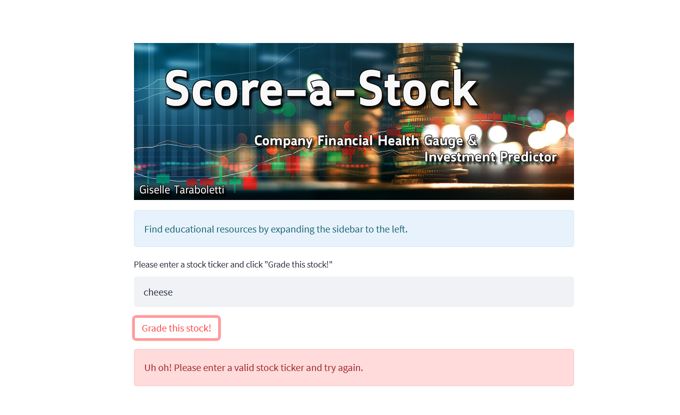 GitHub - webclinic017/project3-4: UNCC FinTech Boot Camp Project 3 (Stock grader)