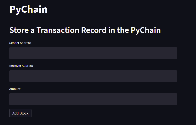 GitHub - saucetech/blockchain-ledger