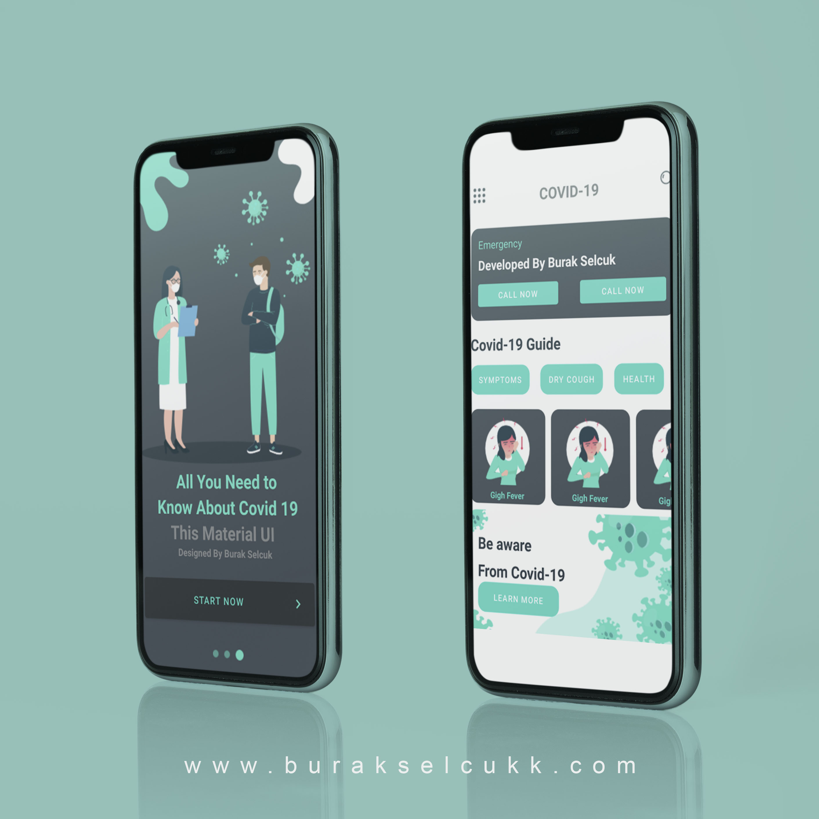 GitHub - burakselcuk1/Covid-19-Material-Design