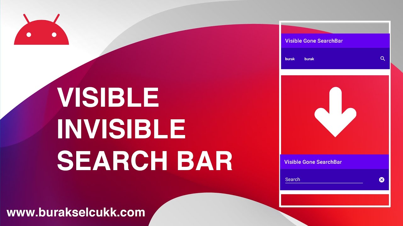 GitHub - burakselcuk1/Visible-Gone-SearchBar