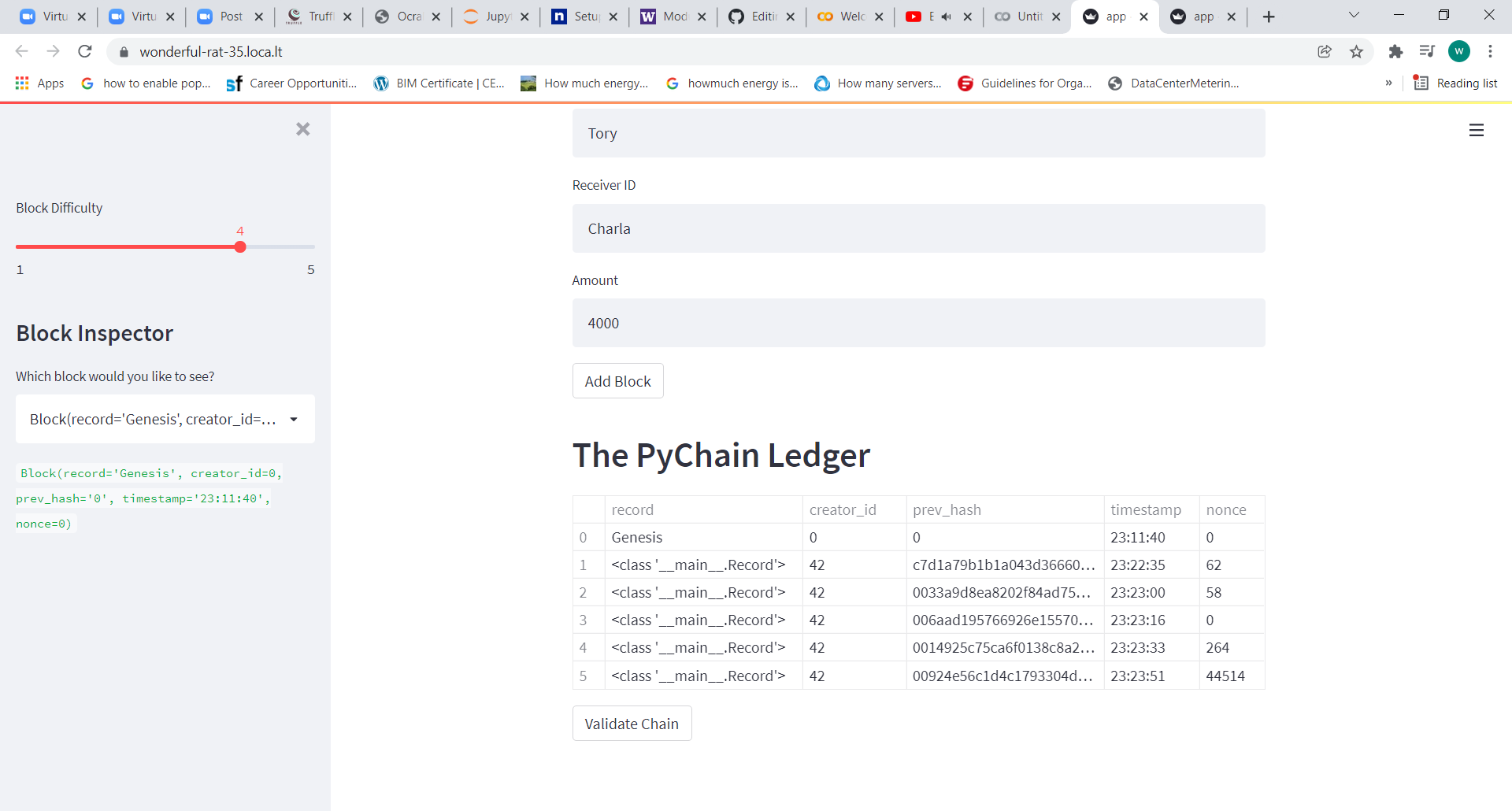GitHub - WillDittig/Blockchain-Based-Ledger-System