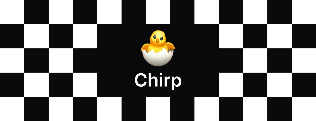 GitHub - Jdecristi/chirp